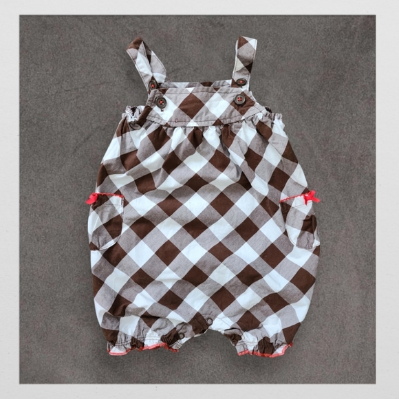 child of mine | One Pieces | Plaid Picnic Overalls Kids 36m | Poshmark